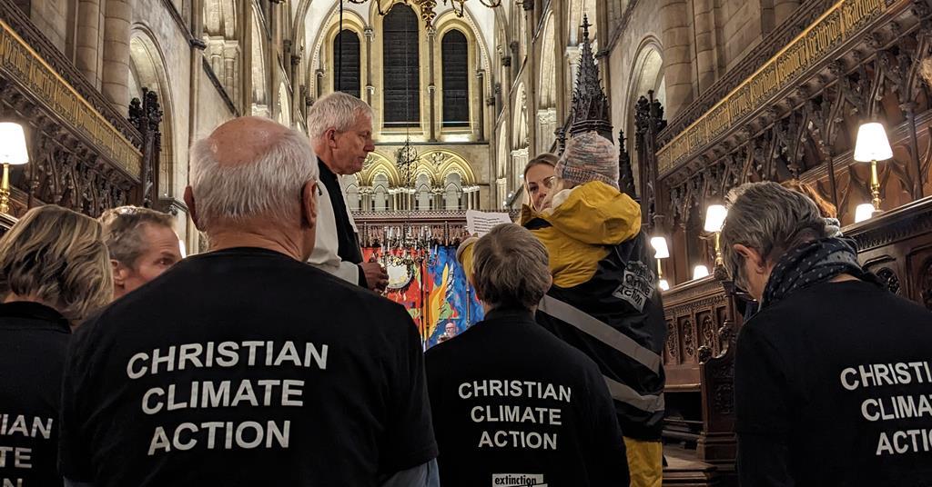 We interrupted a church service to protest climate change. Here’s why ...