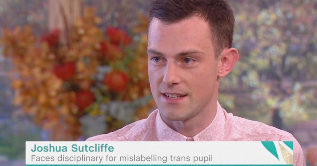 Joshua Sutcliffe: The Christian teacher banned for misgendering a pupil ...