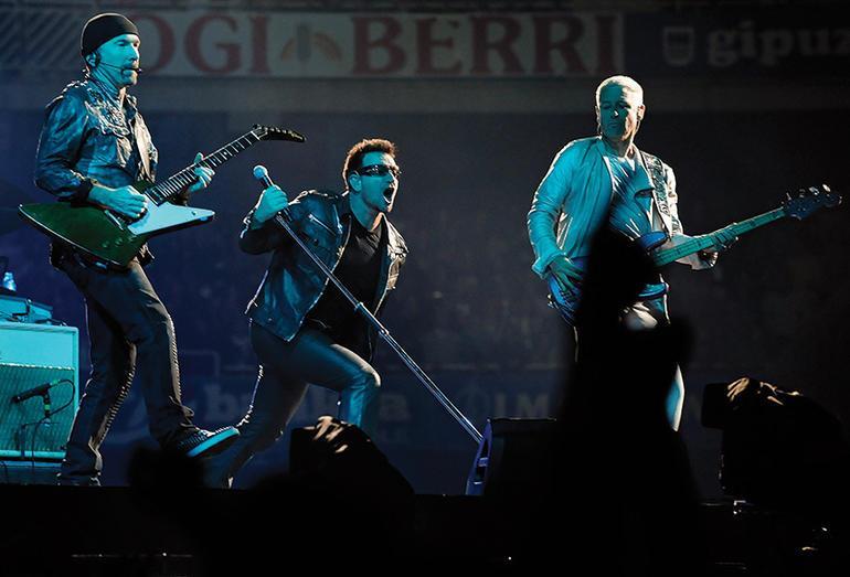 U2 at 40: How Bono's band became icons of rock by singing about God ...